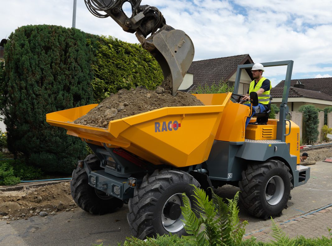 Neue grosse RACO Dumper setzen Massstäbe | bauRUNDSCHAU